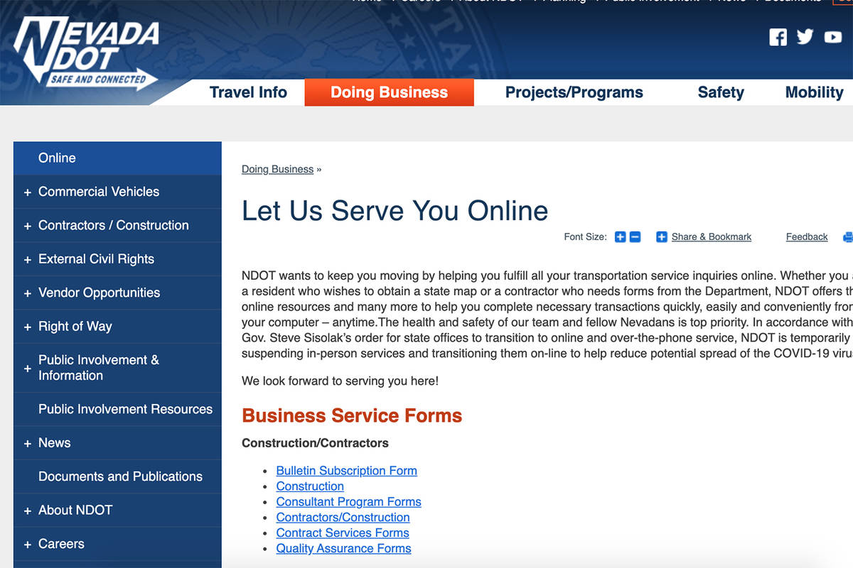 NDOT continues highway services | Traffic | Local