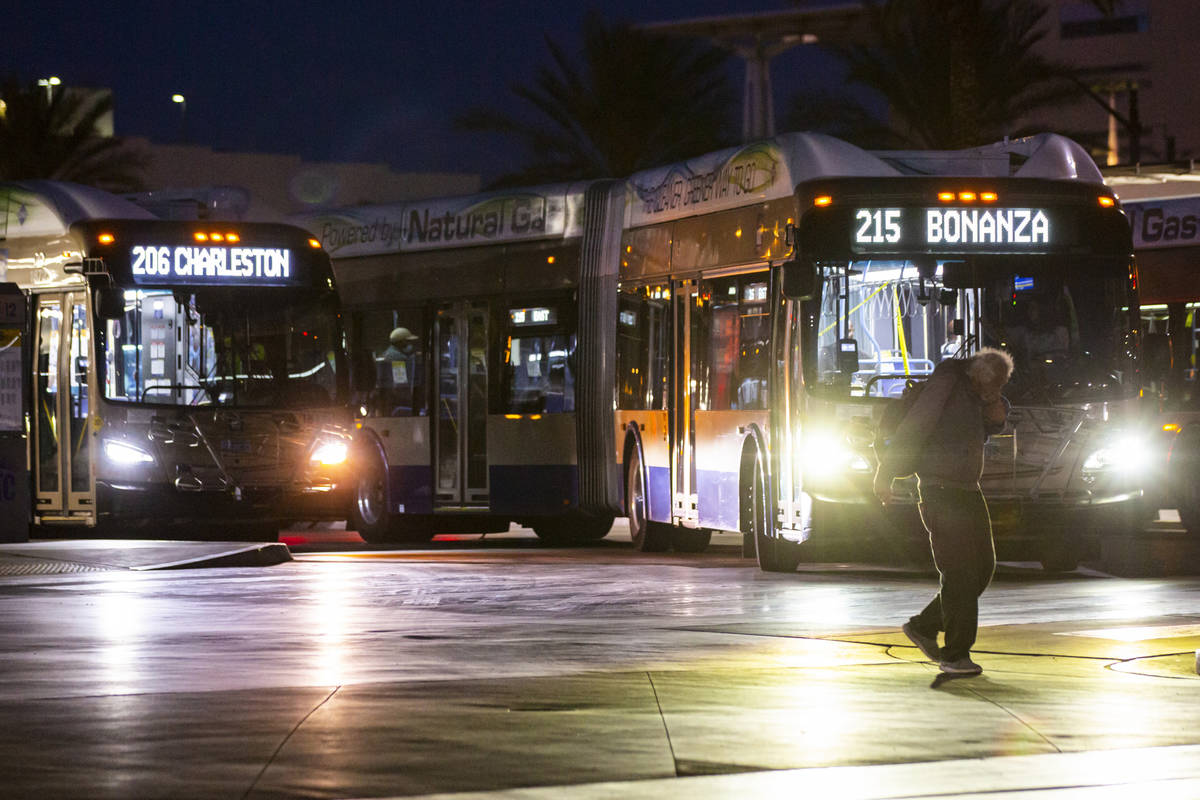 Las Vegas Valley buses still busy during coronavirus pandemic | Las ...