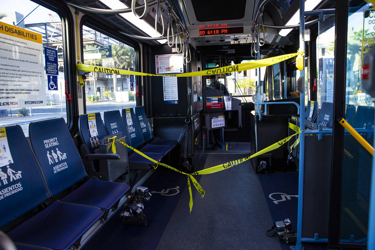 Las Vegas Valley buses still busy during coronavirus pandemic | Las ...