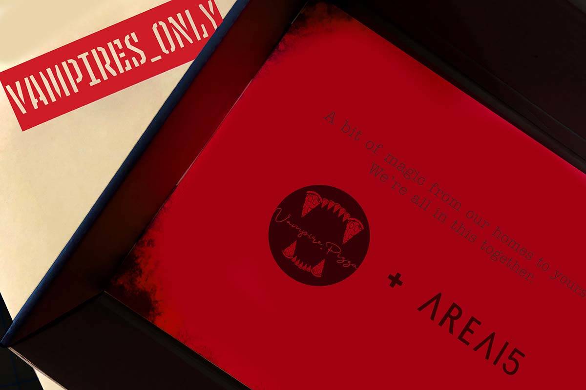 Vampires delivering pizza? Just another night in Las Vegas | Food ...