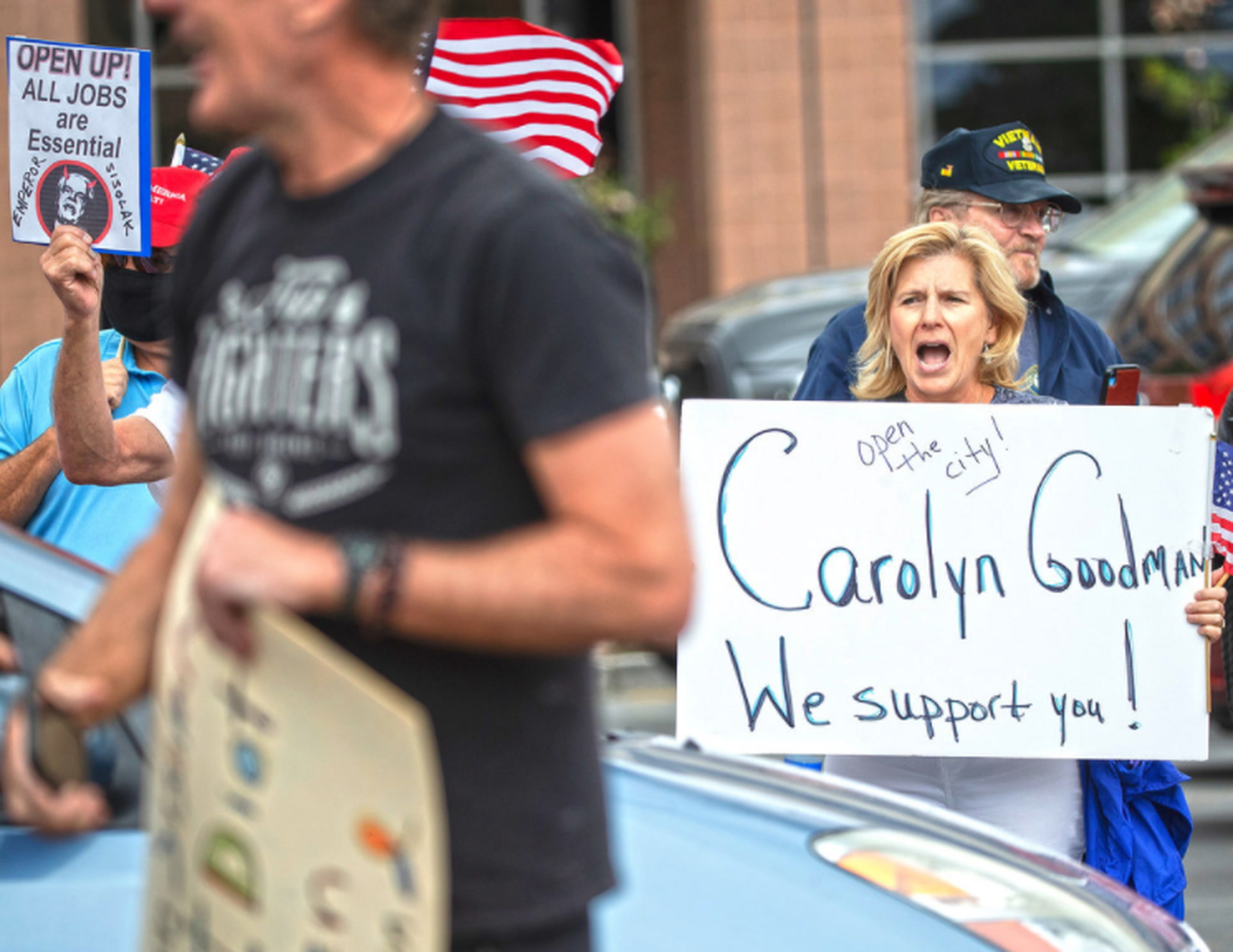 ‘Reopen Nevada Group’ protests coronavirus business closures | Local ...