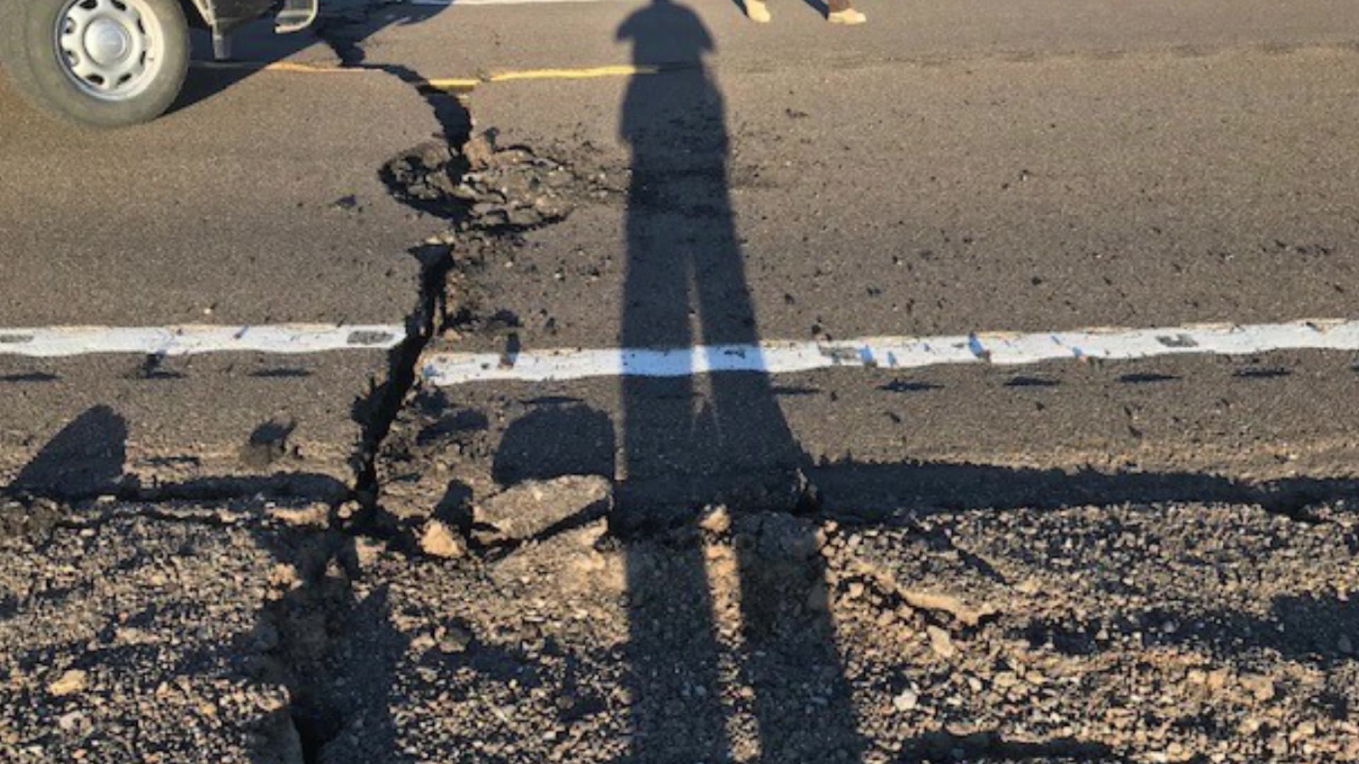6.5 earthquake west of Tonopah closes US 95 | Local Nevada | Local