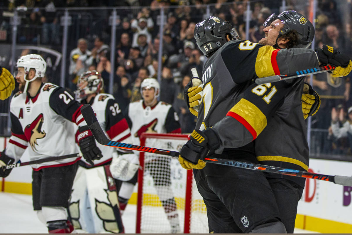 Golden Knights’ TV, radio schedule set through first round of playoffs ...