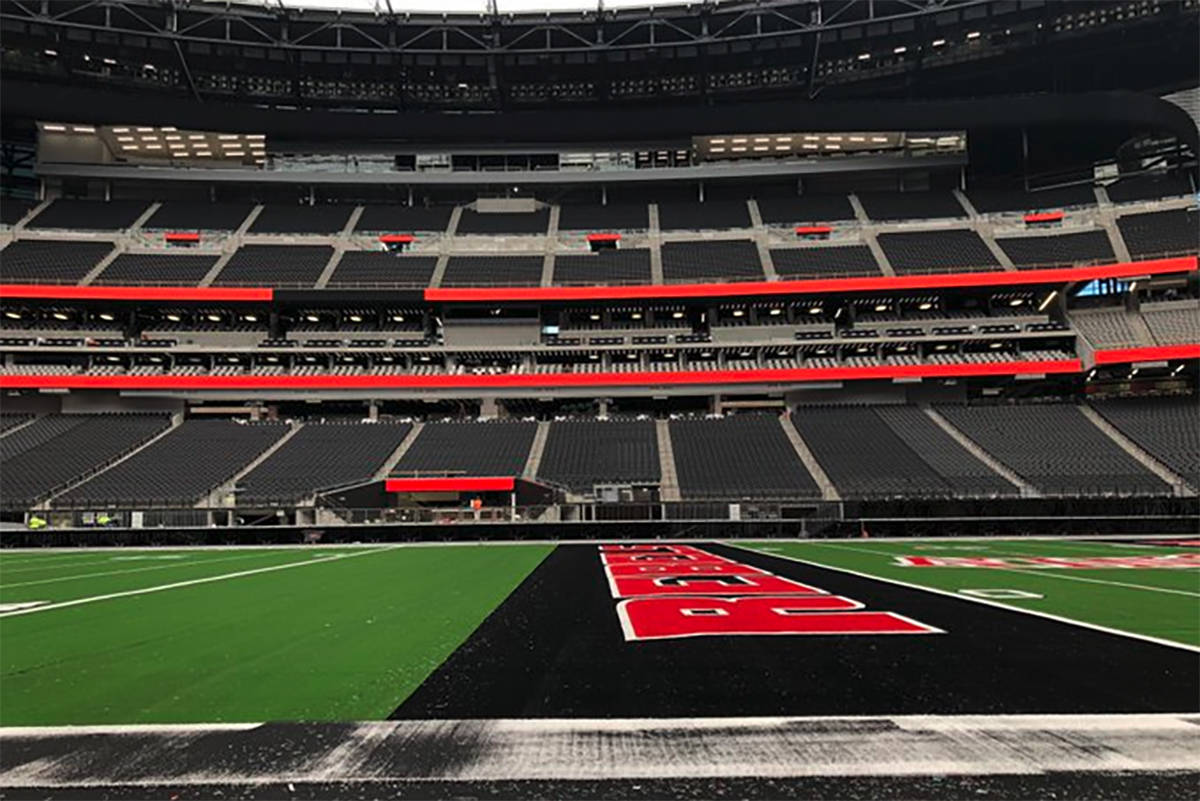 Unlv Football Recruiting Elevated By Allegiant Stadium Allegiant Stadium Business
