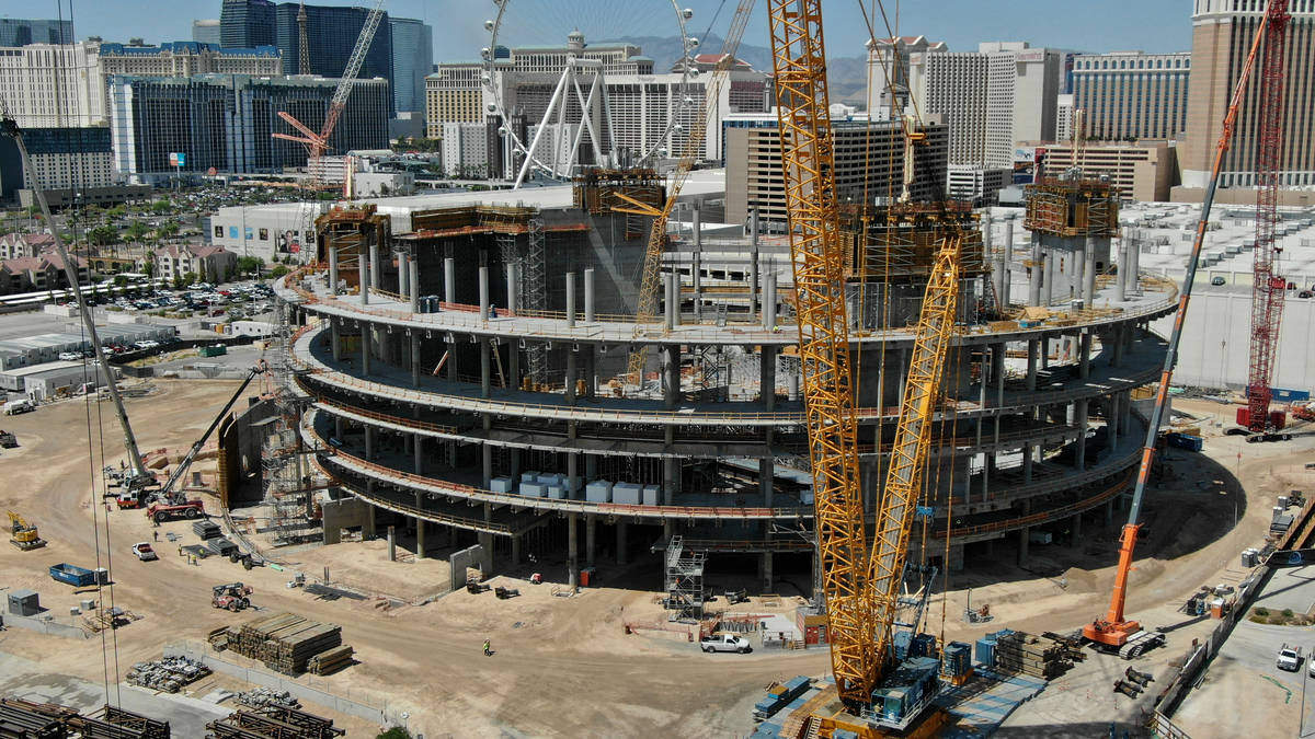 MSG Sphere construction at Venetian extends timetable | Business