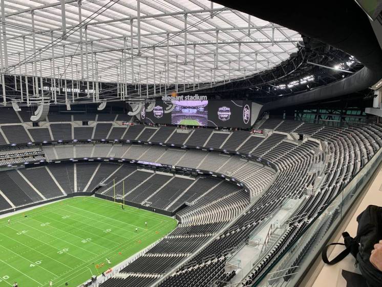 Las Vegas Raiders stadium photos, first look | Allegiant Stadium | Las ...