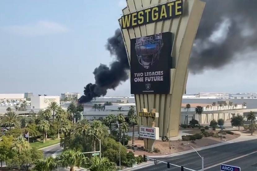Fire breaks out Westgate Las Vegas, quickly contained | Las Vegas ...