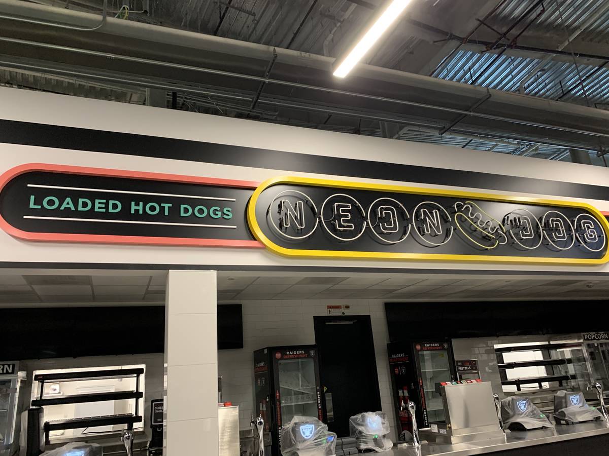 Allegiant Stadium food options geared toward Las Vegas Raiders fans ...