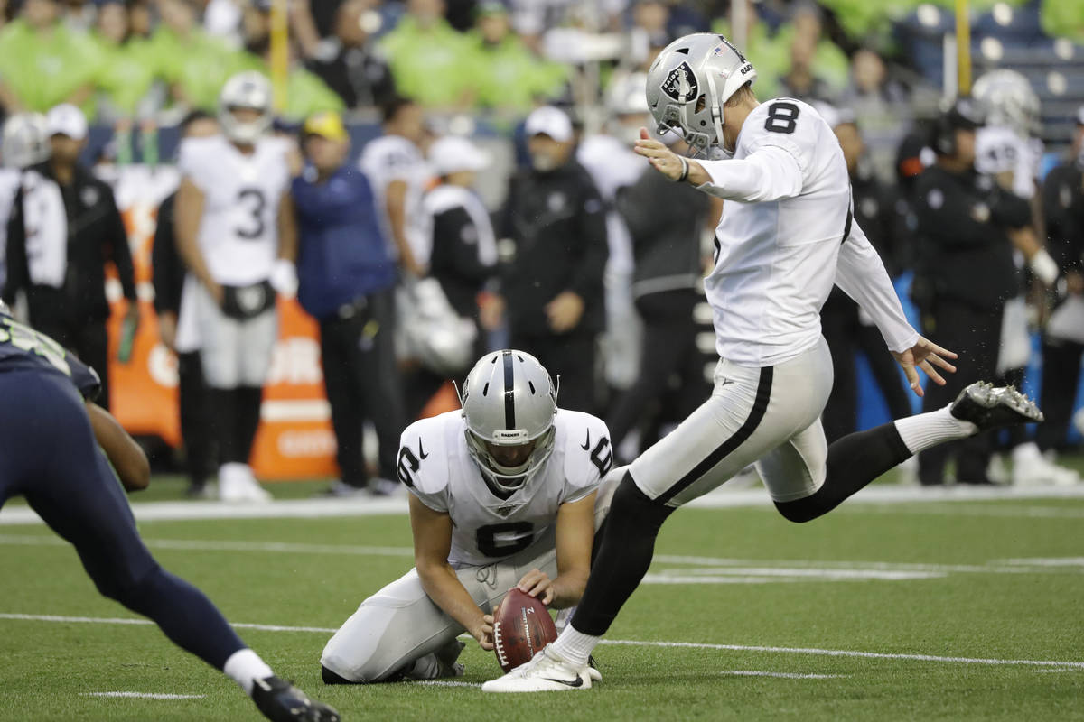 Daniel Carlson, Raiders kicker, looking for bounceback season | Las ...
