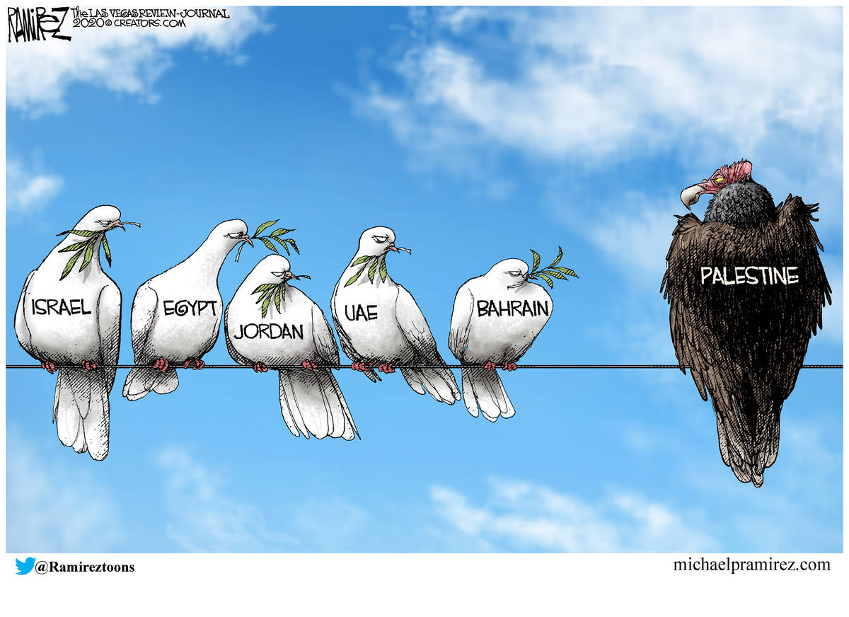 CARTOON: Peace in the Middle East | Michael Ramirez | Opinion