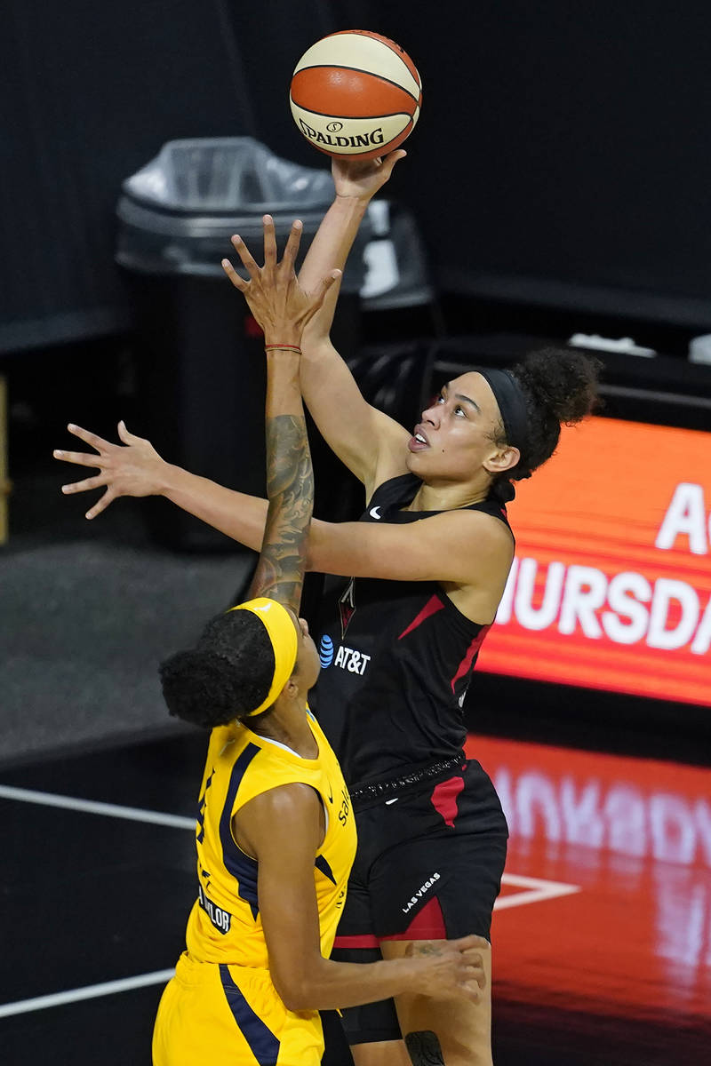 Las Vegas Aces’ Dearica Hamby named WNBA’s Sixth Woman of the Year ...