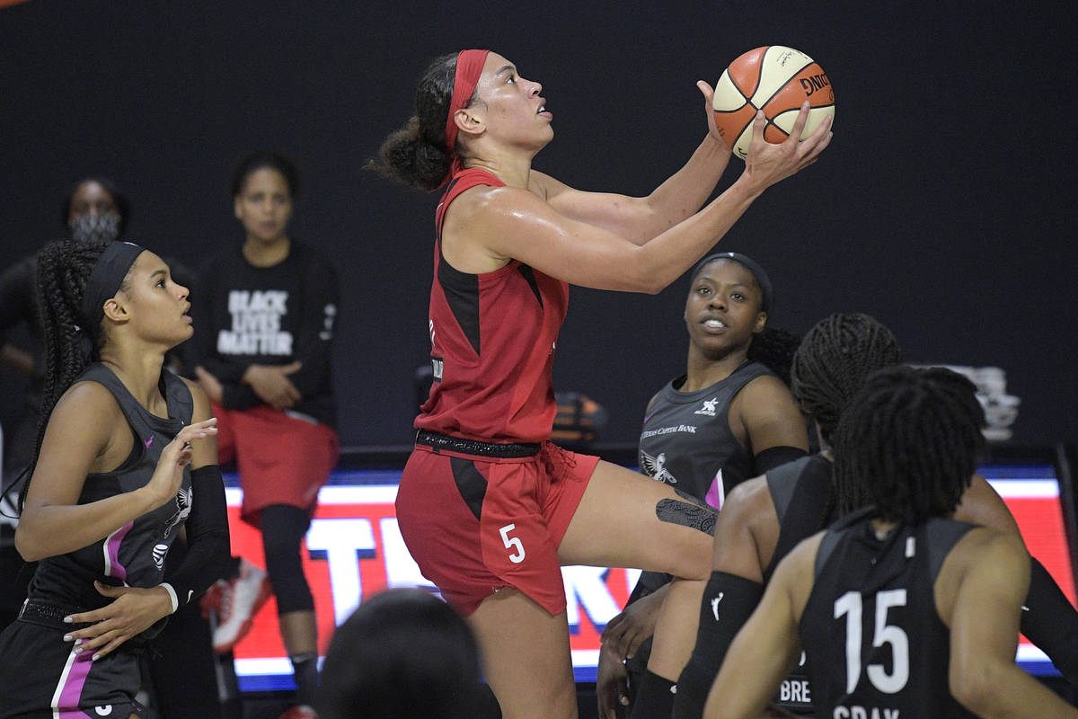 Las Vegas Aces’ Dearica Hamby named WNBA’s Sixth Woman of the Year ...