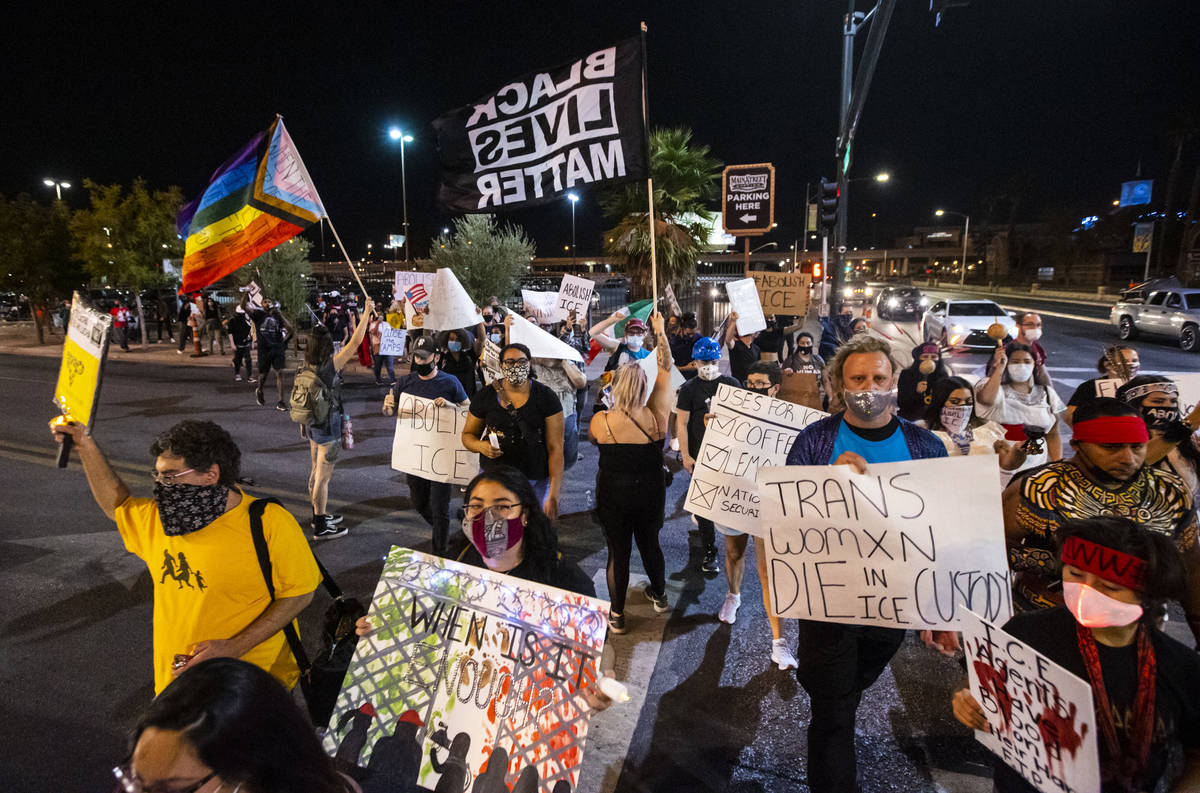Las Vegas Protests | Las Vegas Review-Journal