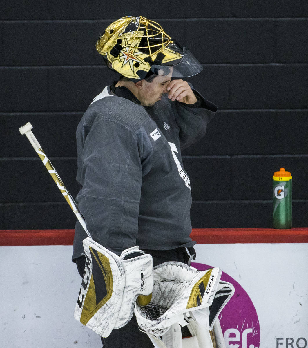 Marc-Andre Fleury relieved he wasn’t traded by Golden Knights | Las ...