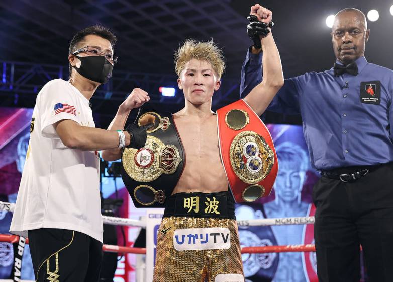 Naoya Inoue scores 7th-round knockout on Top Rank card | Las Vegas ...