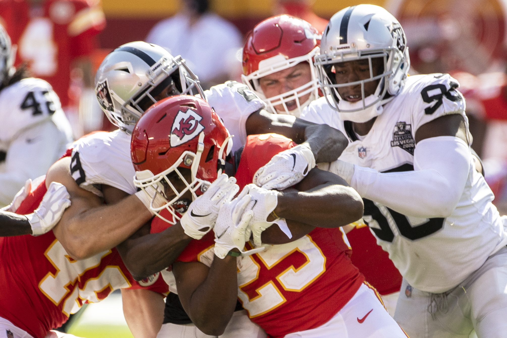 Raiders defense stands tall against Patrick Mahomes, Chiefs | Ed Graney ...