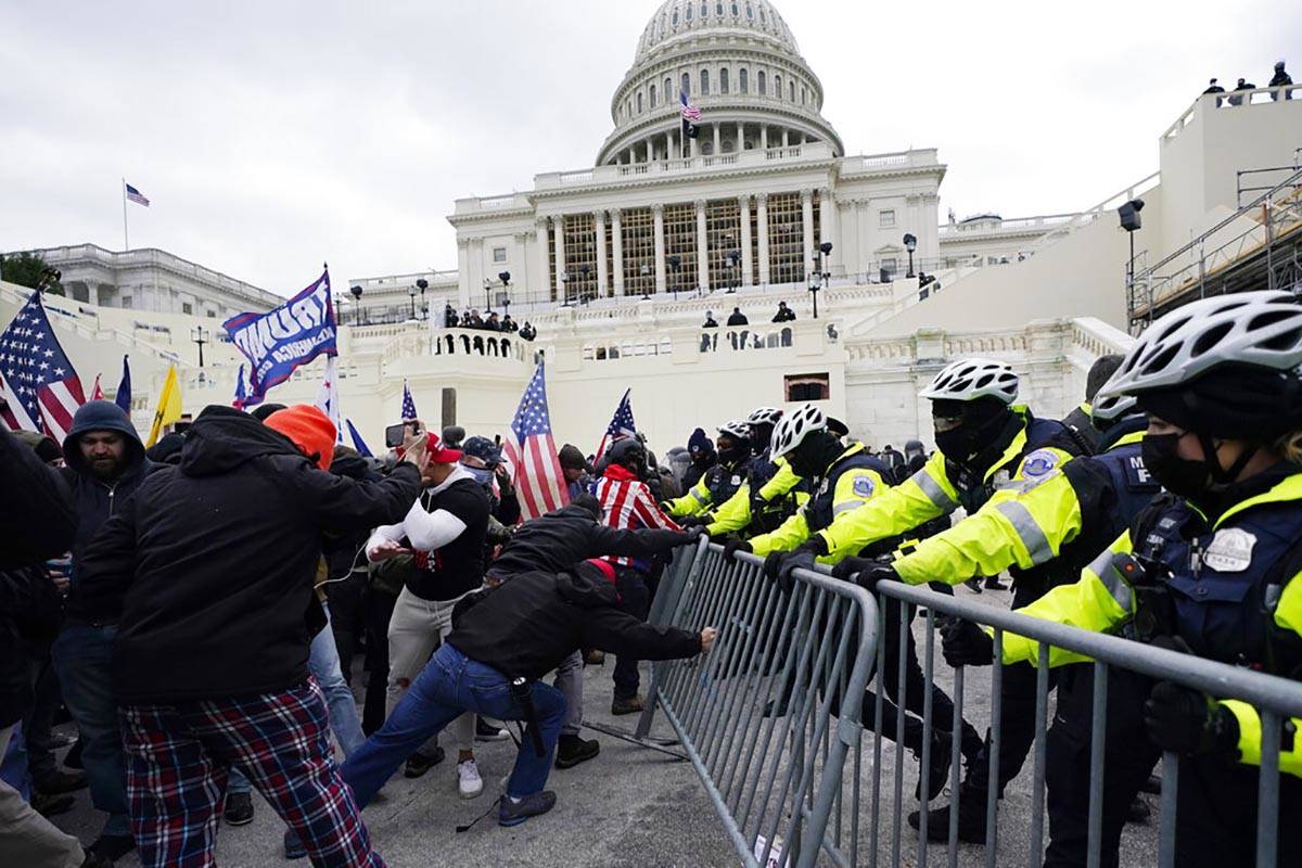 U.S. Capitol riots show folly of ‘defund the police’ | VICTOR JOECKS ...