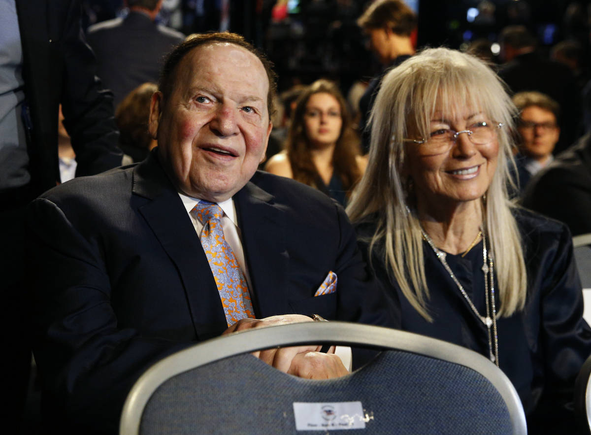 Dr. Miriam Adelson bids farewell to Sheldon Adelson | Casinos & Gaming ...