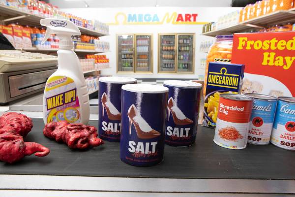 Omega Mart products. (Meow Wolf) | Las Vegas Review-Journal