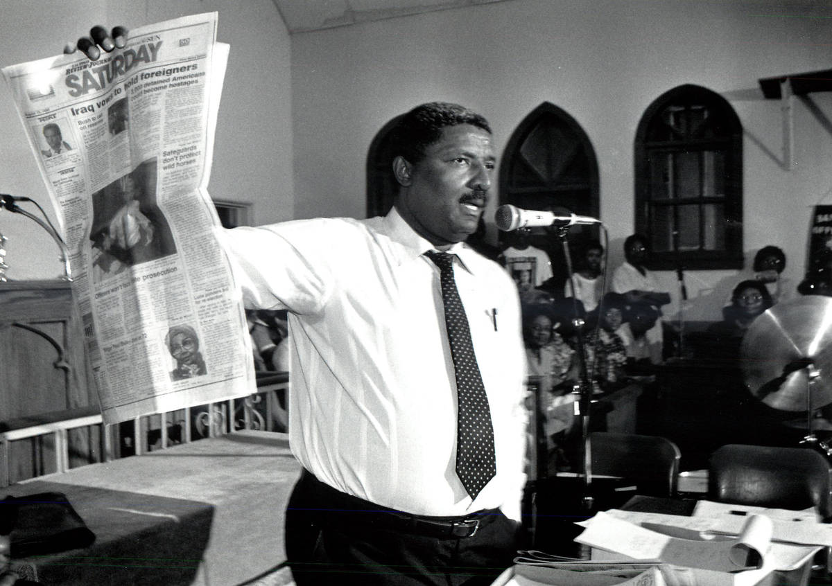 Joe Neal dies, first Black state senator in Nevada | Nevada | News ...