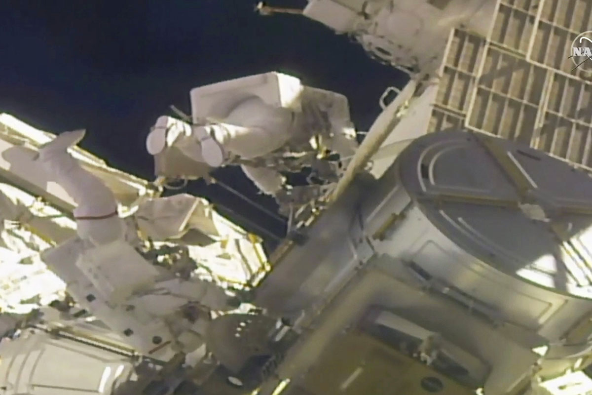 Spacewalkers complete 4 years of power upgrades for station | Science ...
