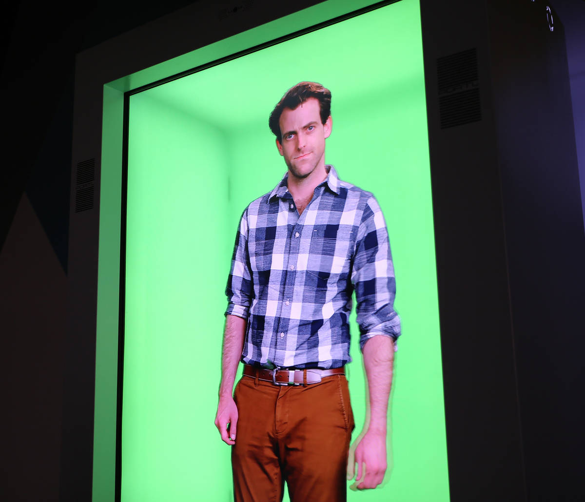 PORTL hologram machine appears in Las Vegas | Science and Technology | News