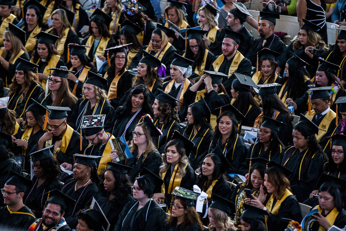 UNLV, Nevada State College and CSN spring 2021 graduation plans ...