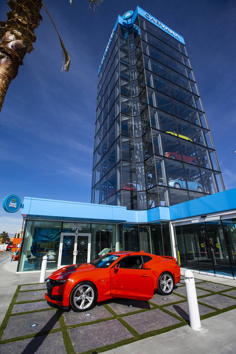 Carvana vending machine unveiled in Las Vegas | Business