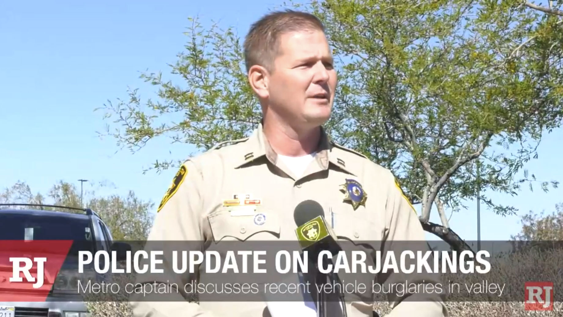 Update On Recent Carjackings And Burglaries