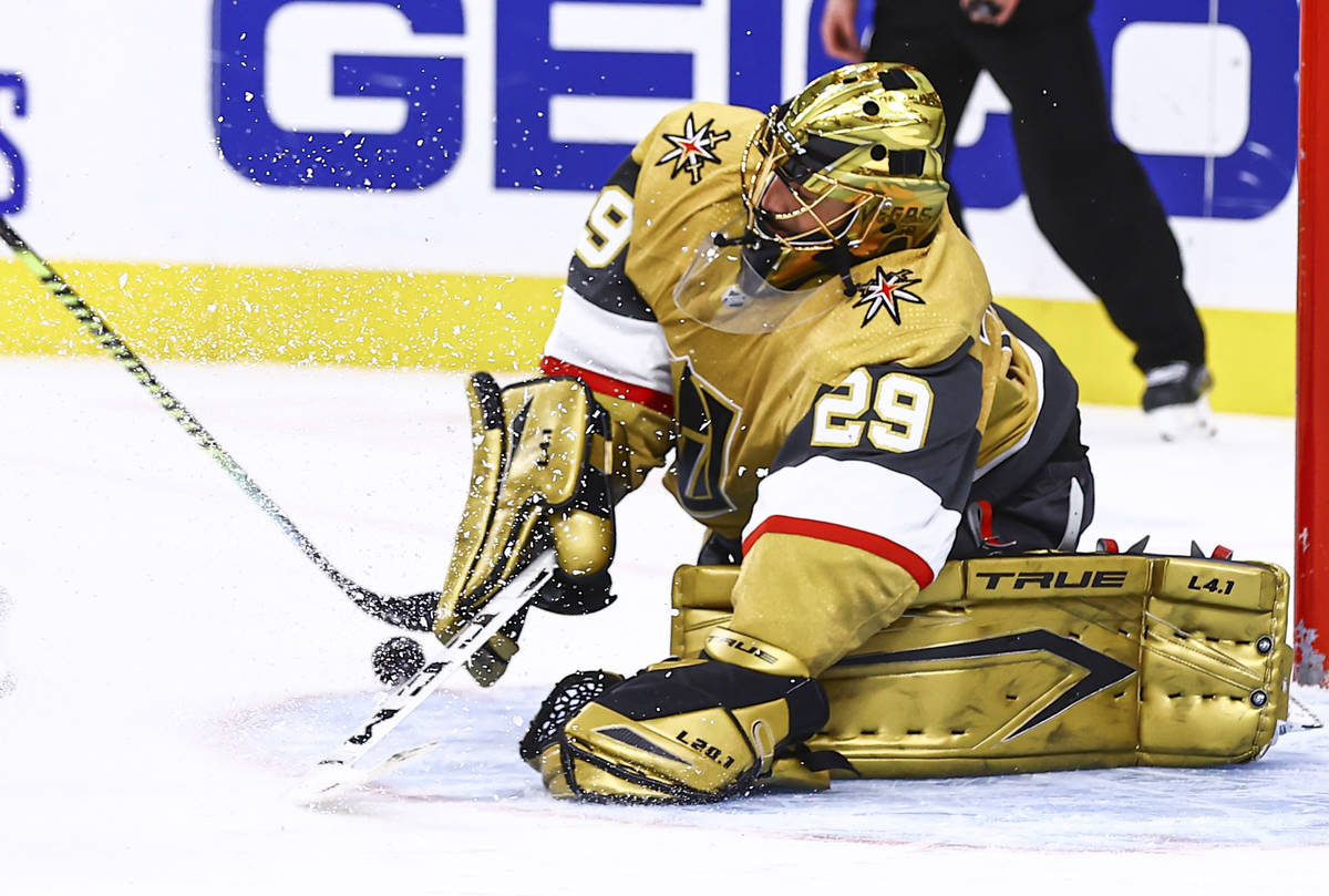 Golden Knights must decide when to rest Marc-Andre Fleury | Las Vegas ...