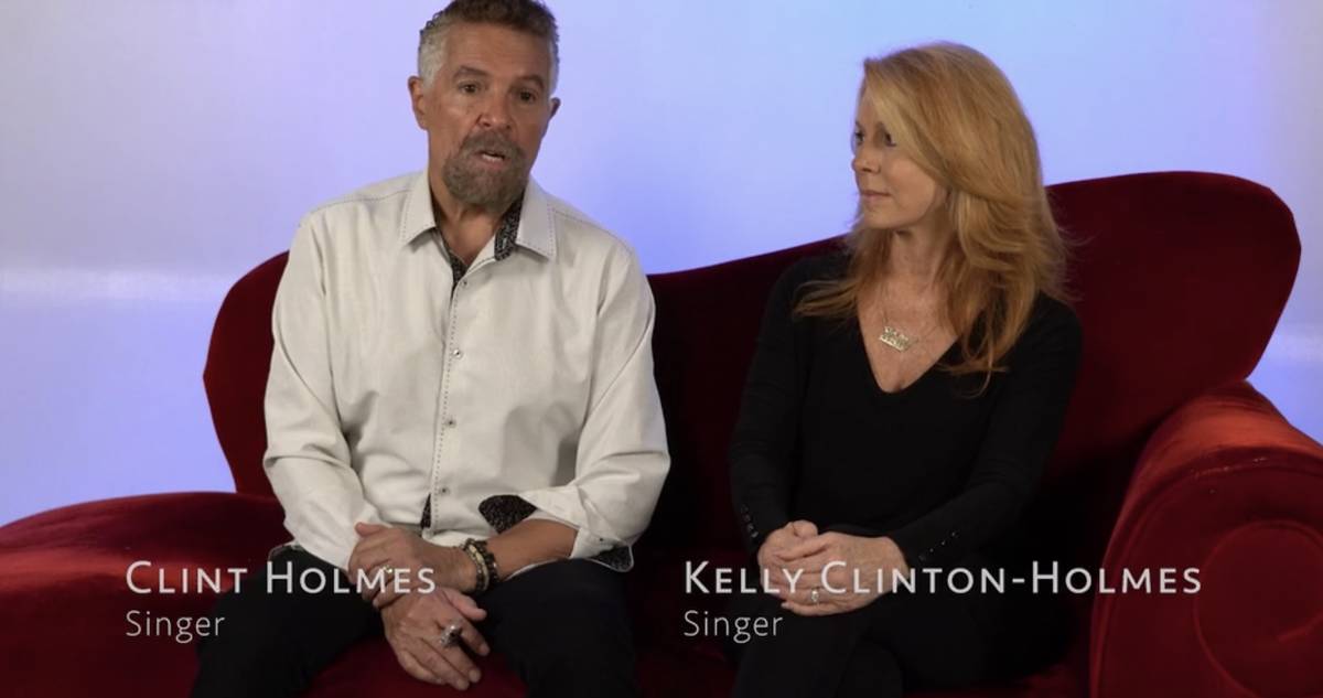 Vegas headliners Clint Holmes and Kelly Clinton-Holmes are shown in the ...