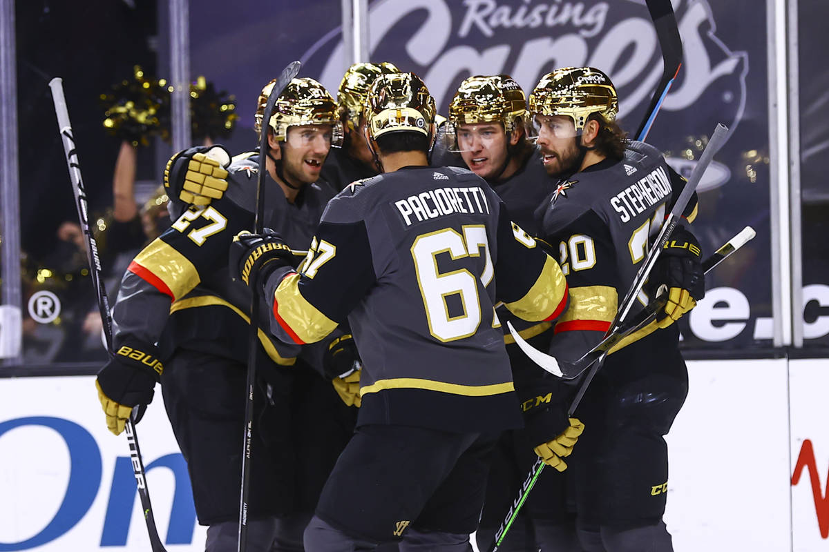 Golden Knights’ gold helmets ‘here to stay,’ Bill Foley says | Golden ...