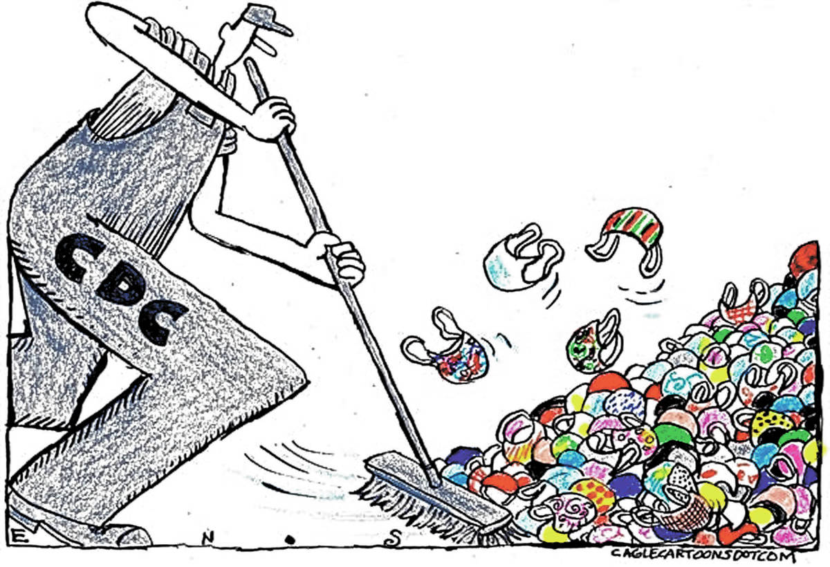 Celebrating end of pandemic | CARTOONS | Opinion