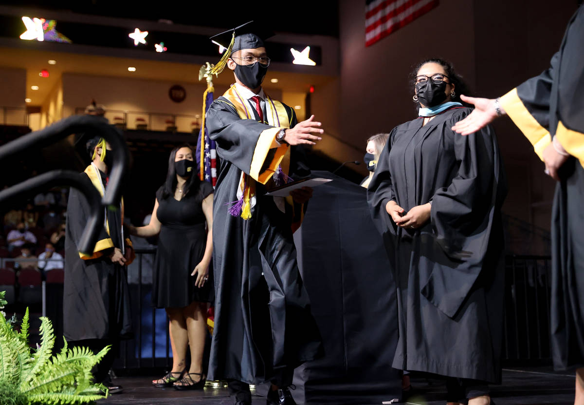 CCSD graduation ceremonies cap chaotic school year for seniors ...