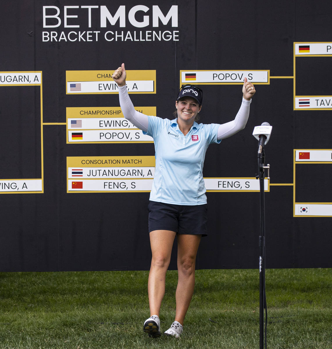 Ally Ewing outlasts Sophia Popov to win LPGA Match Play event | Golf ...