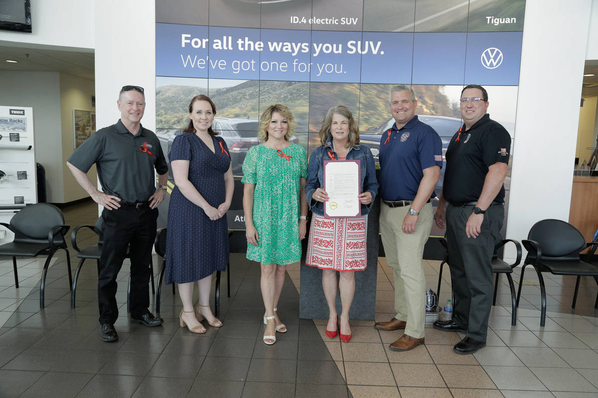 Findlay VW Henderson partners with firefighters in safety initiative ...