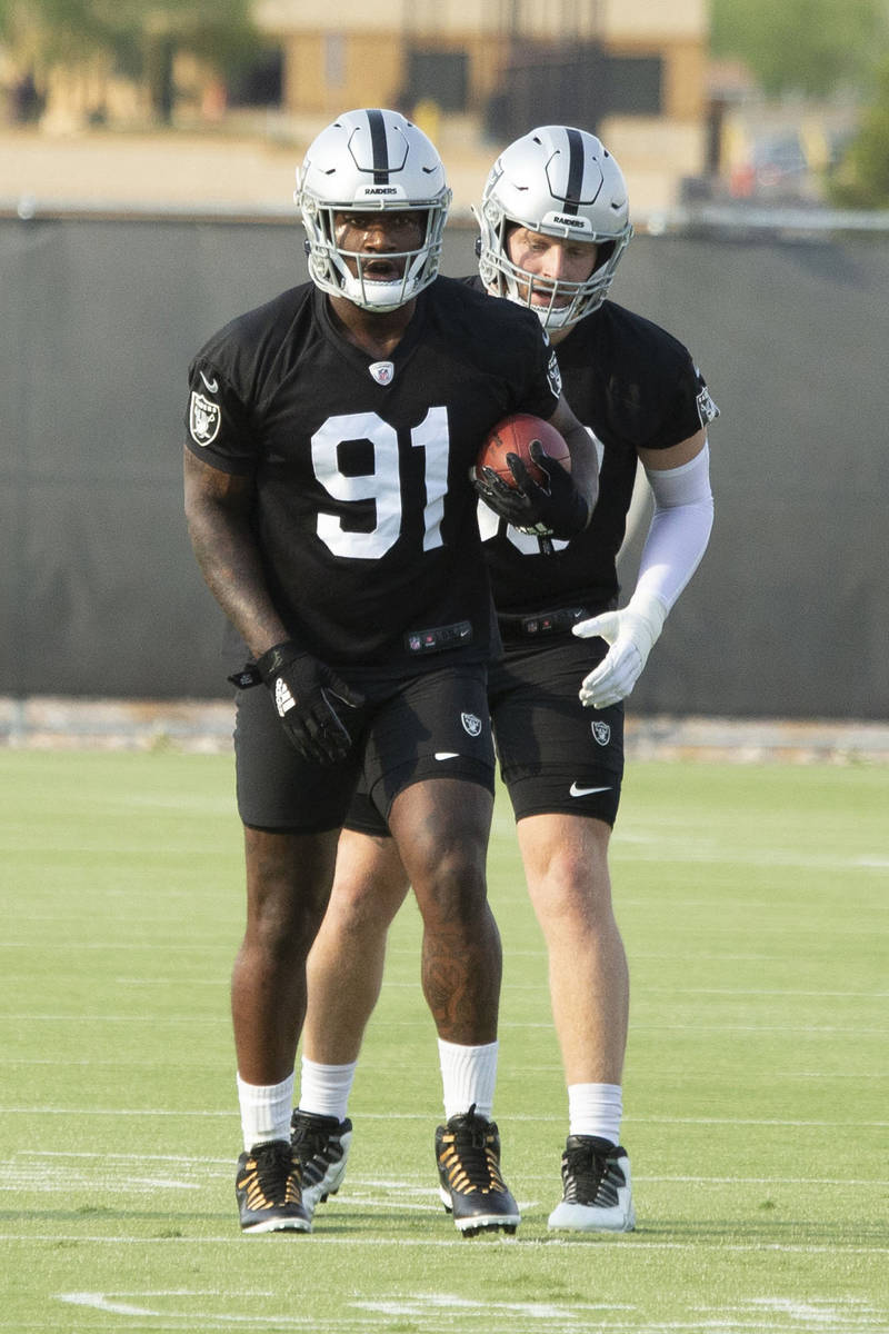 Yannick Ngakoue leads newcomers at Raiders training camp | Raiders News | Sports