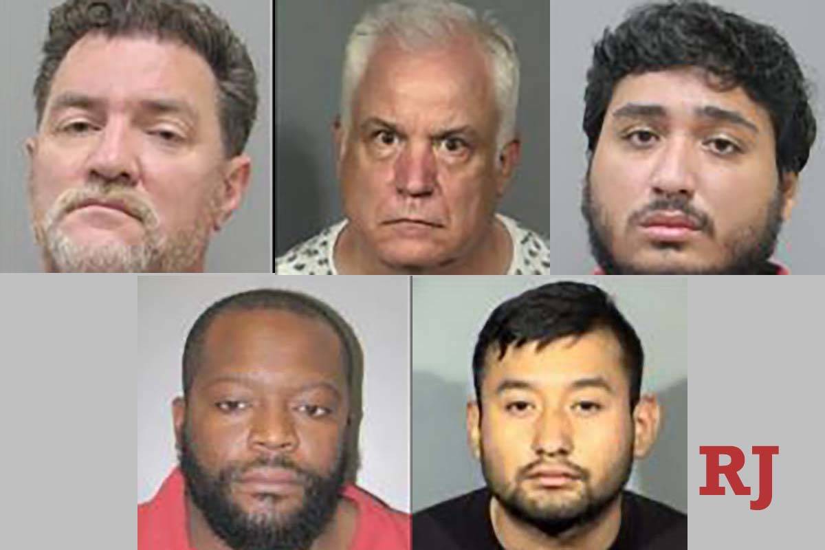 15 arrested, booked in Henderson during child sex sting | Sex Crimes ...