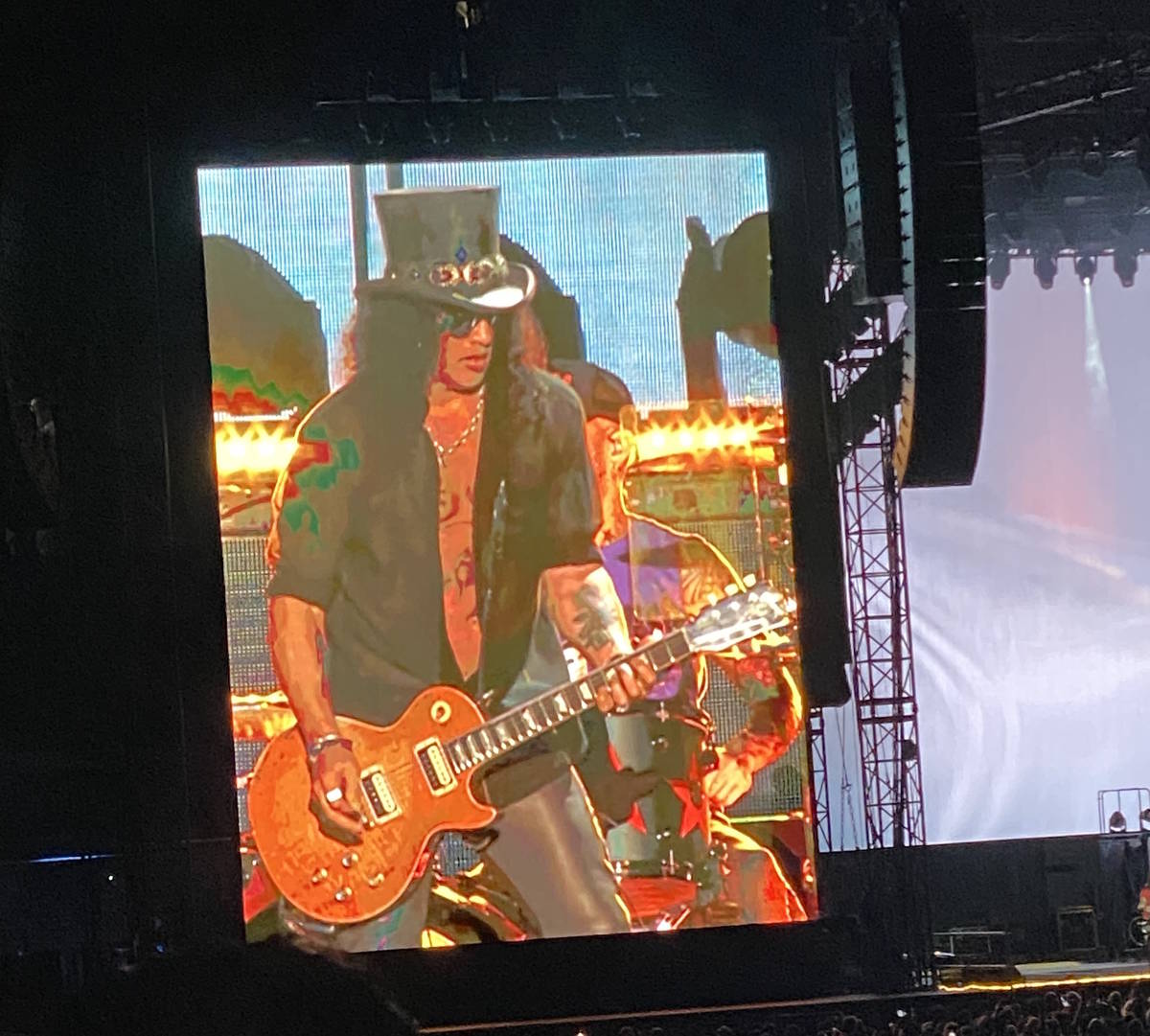 Axl Rose And Slash Live