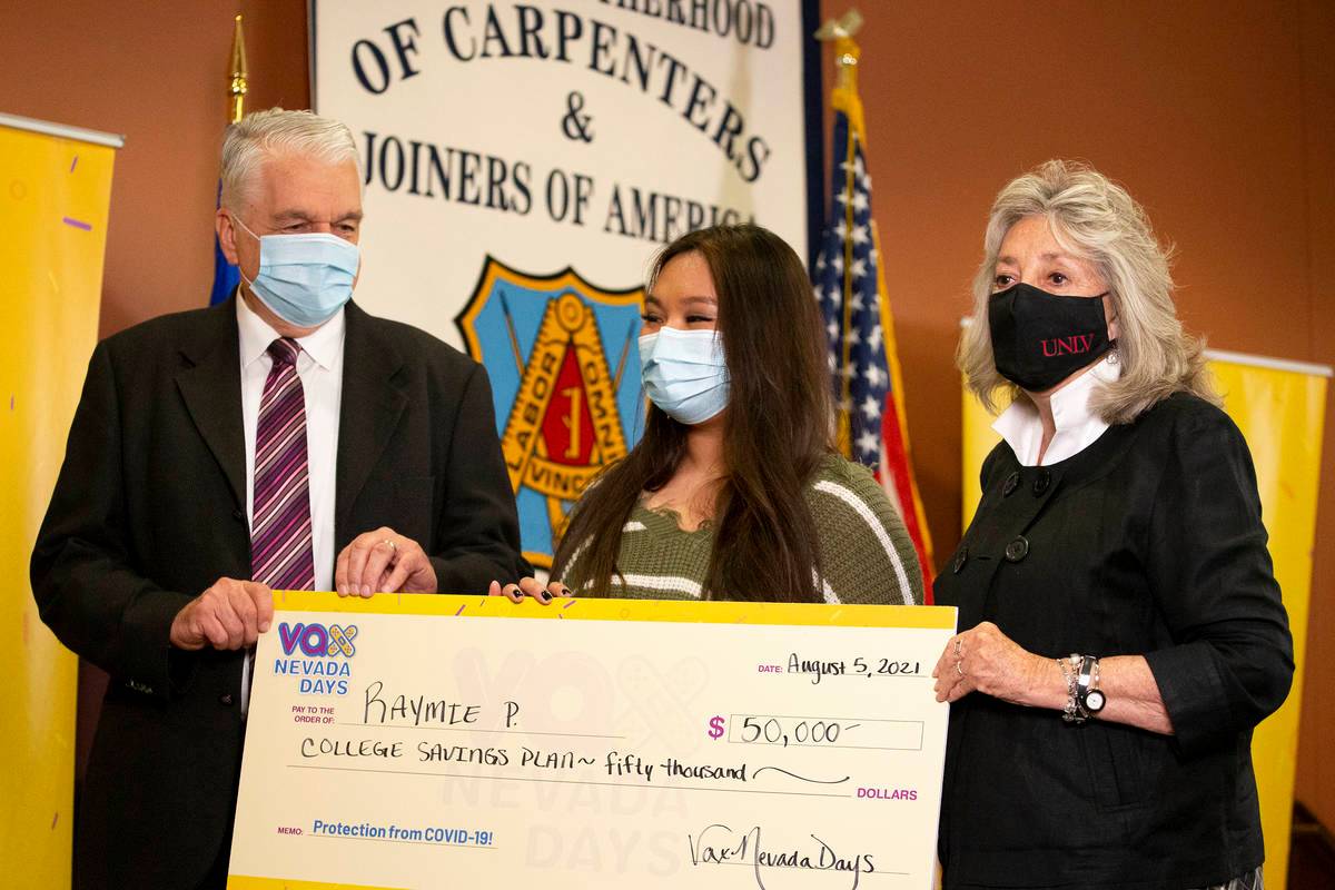 Nevada governor reveals 5th round of ‘Vax Nevada Days’ winners — WATCH ...