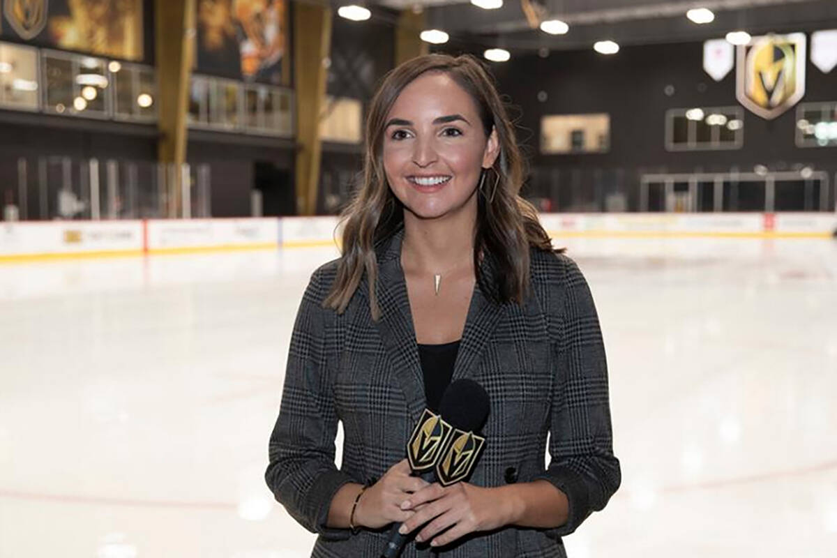 Golden Knights hire Ashali Vise as new rinkside reporter | Golden ...