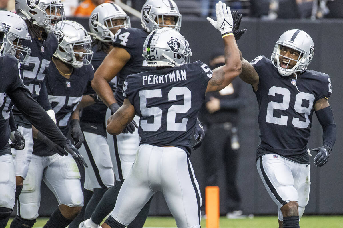 Raiders secondary in the midst of an early turnaround | Las Vegas ...