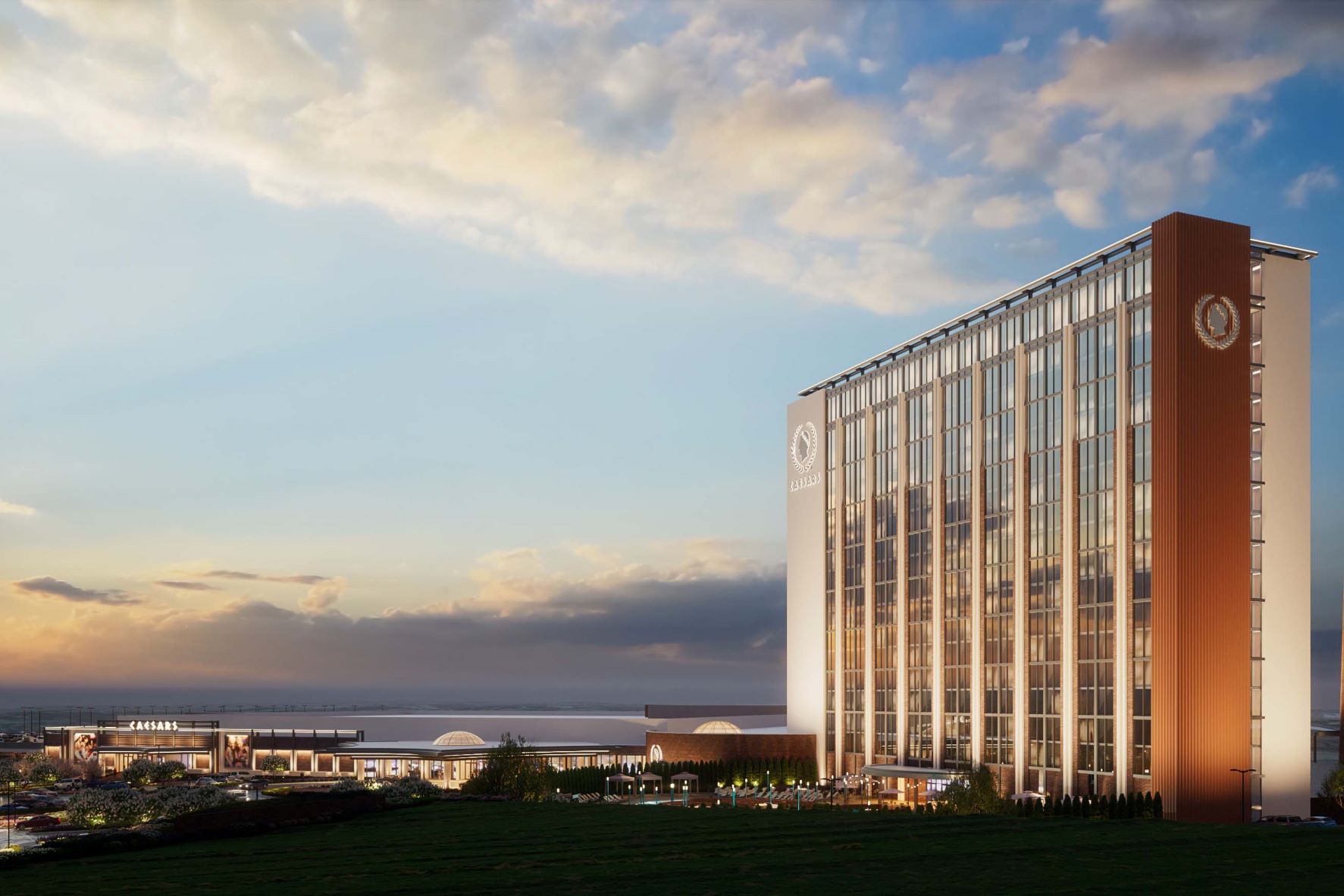 Caesars reveals renderings for $500M resort in Danville, Virginia ...