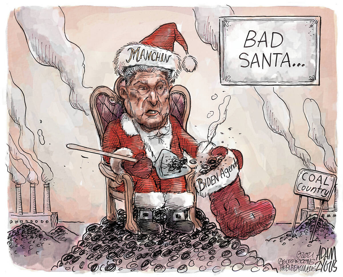 He’s a bad Santa | CARTOONS | Drawing Board | Opinion
