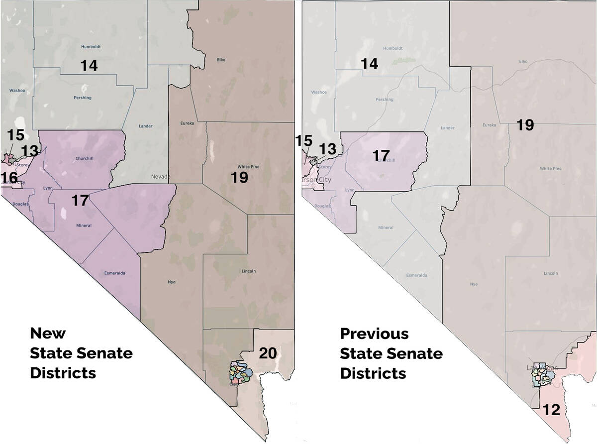 Nevada legislature OKs final redistricting maps | Nevada | News ...
