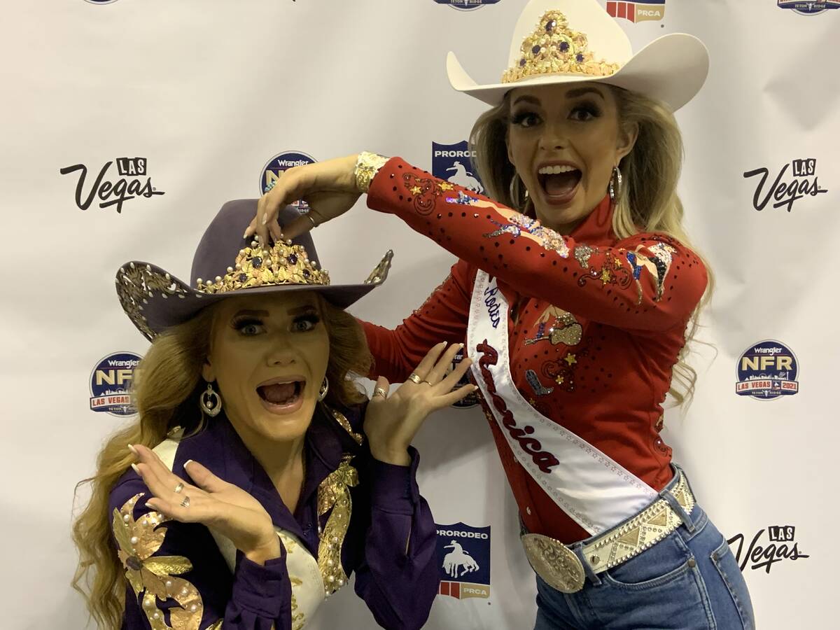 Hailey Frederiksen wins Miss Rodeo America 2022 | National Finals Rodeo ...