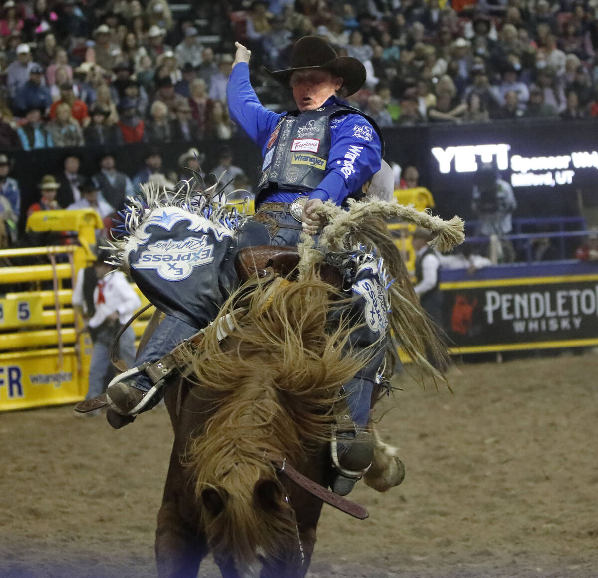 NFR saddle bronc riding belongs to Etbauer, Wright families | National ...
