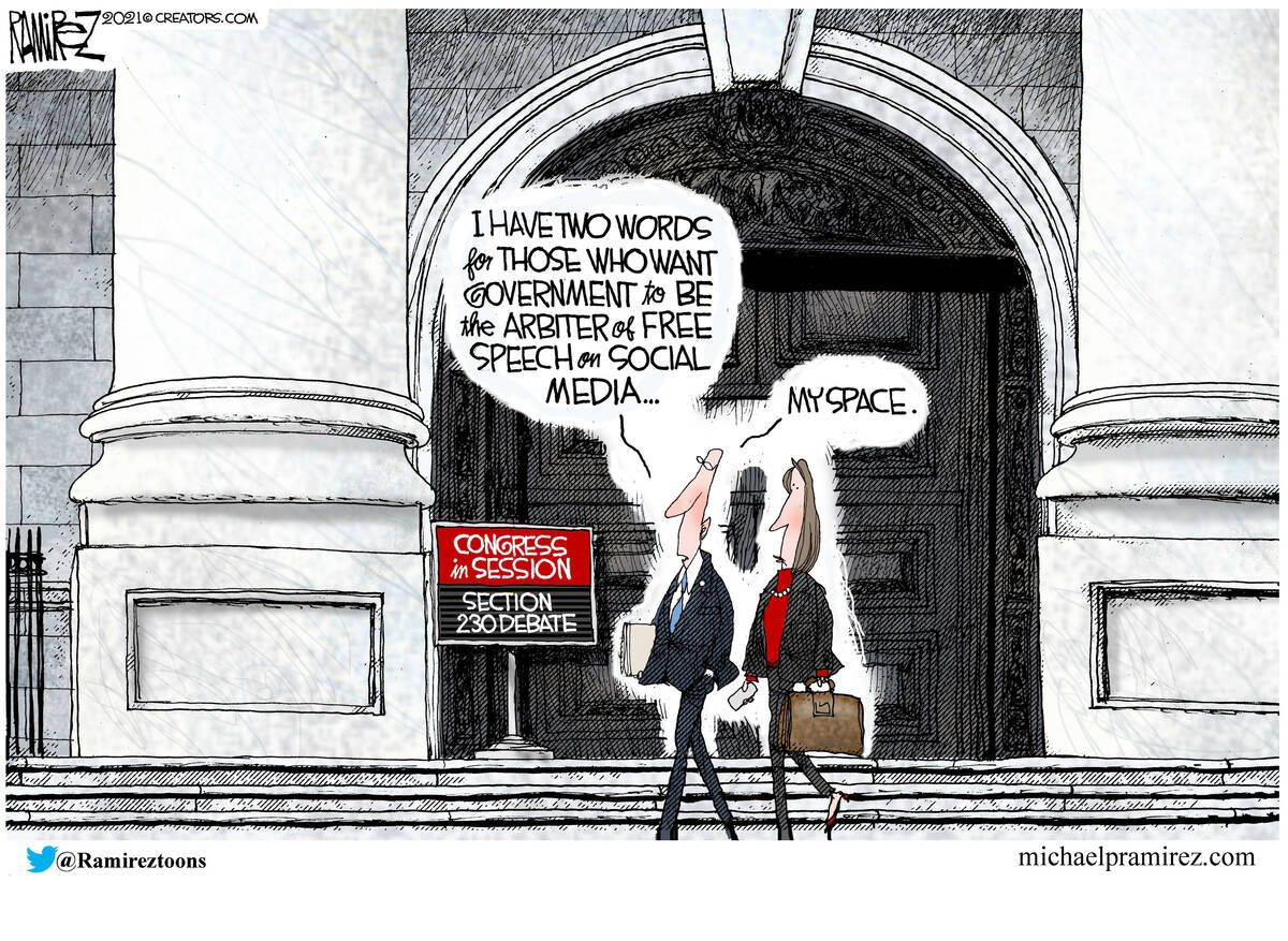 United in censorship | CARTOON | Michael Ramirez | Opinion