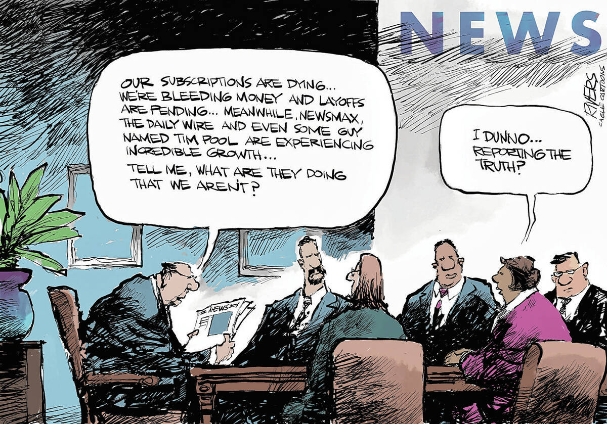 What if they tried the truth? | CARTOONS | Drawing Board | Opinion