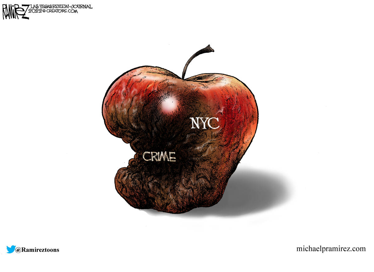 Something’s rotten in the Big Apple | CARTOON | Michael Ramirez | Opinion